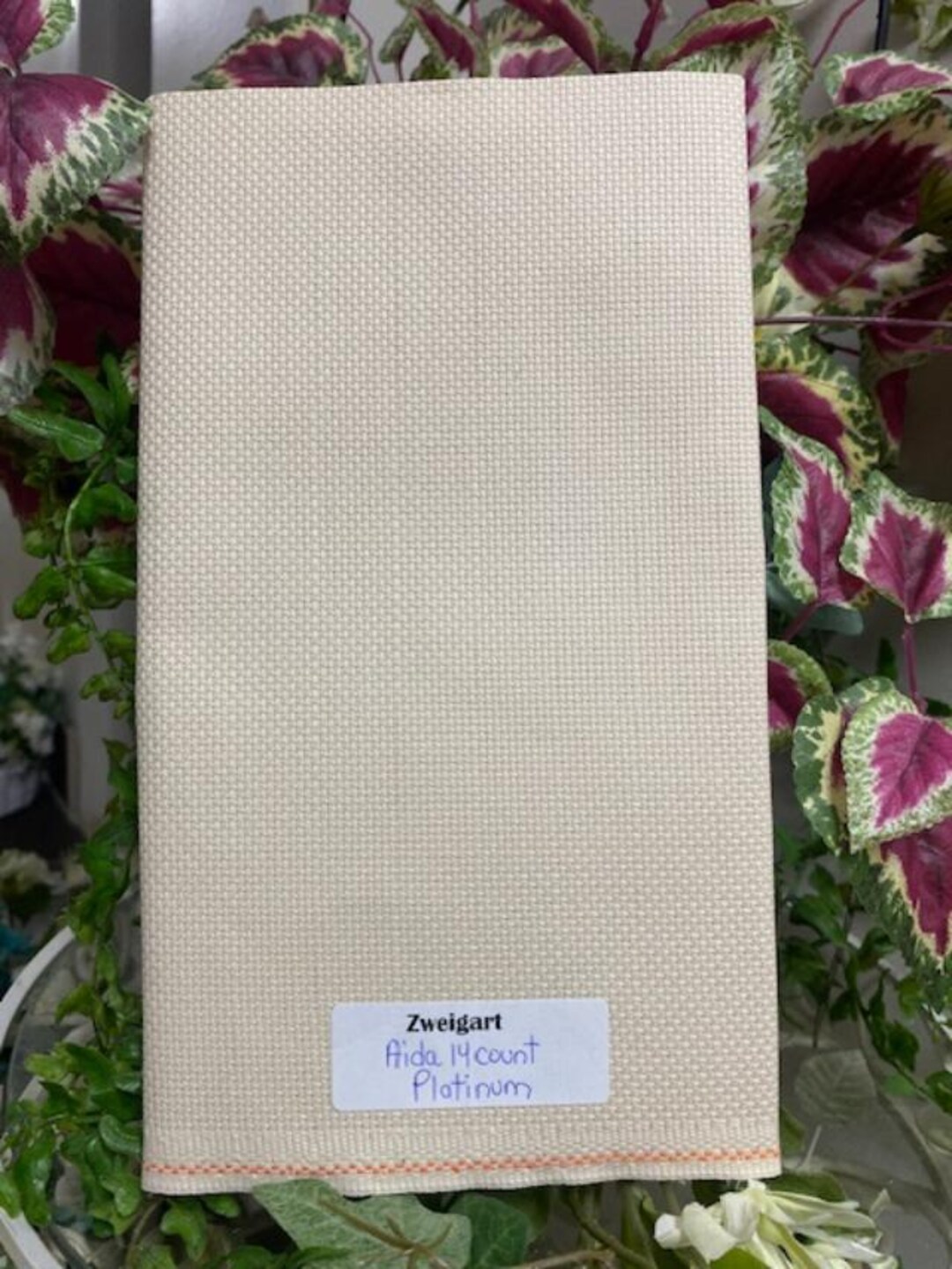 Aida Cloth 14 Count Platinum - Etsy