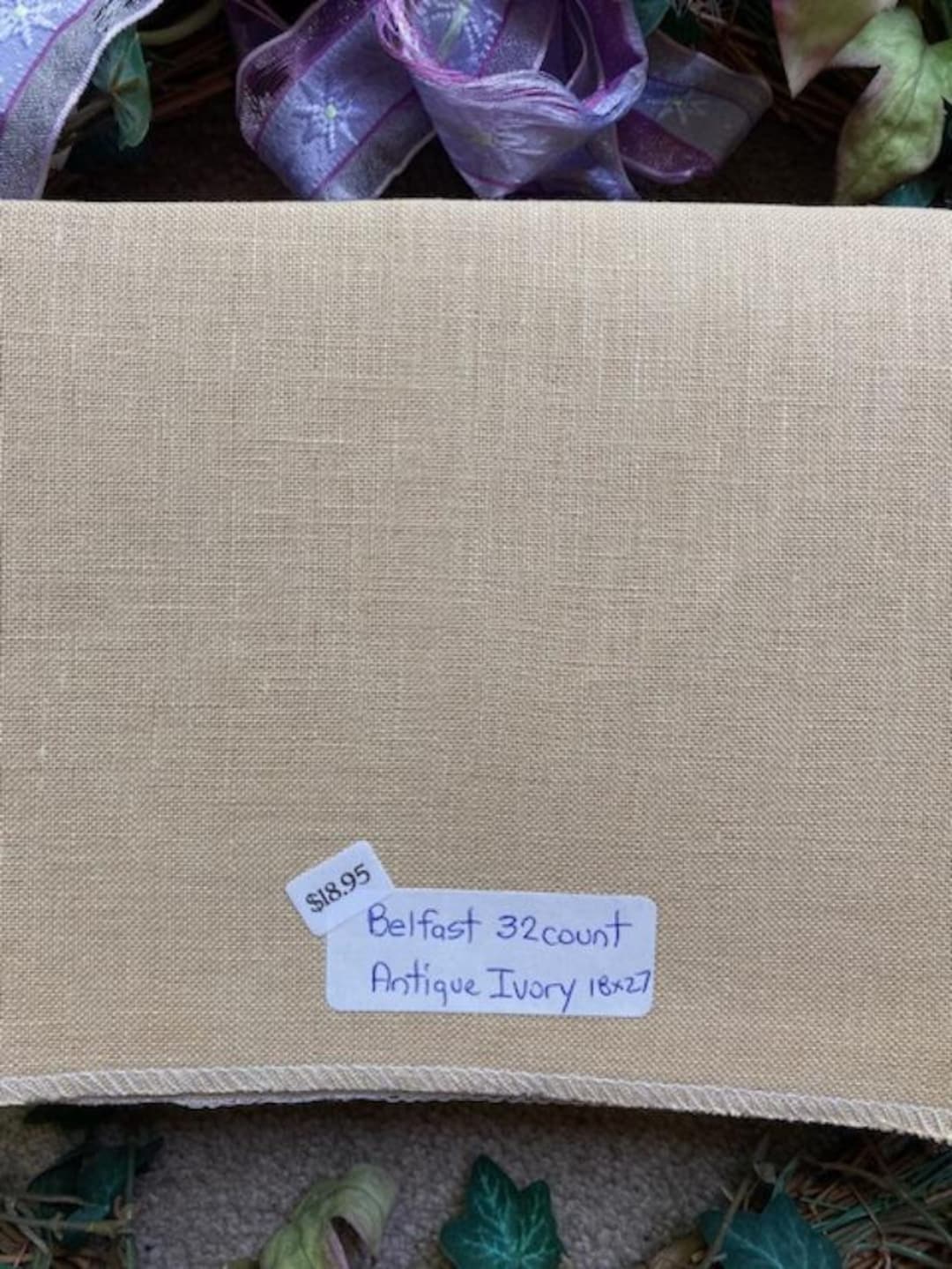 Belfast Linen 32 Count Antique Ivory - Etsy