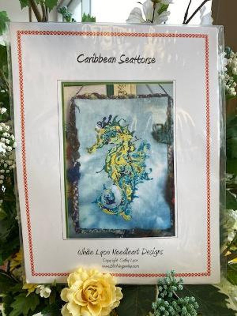 Caribbean Seahorse - Etsy