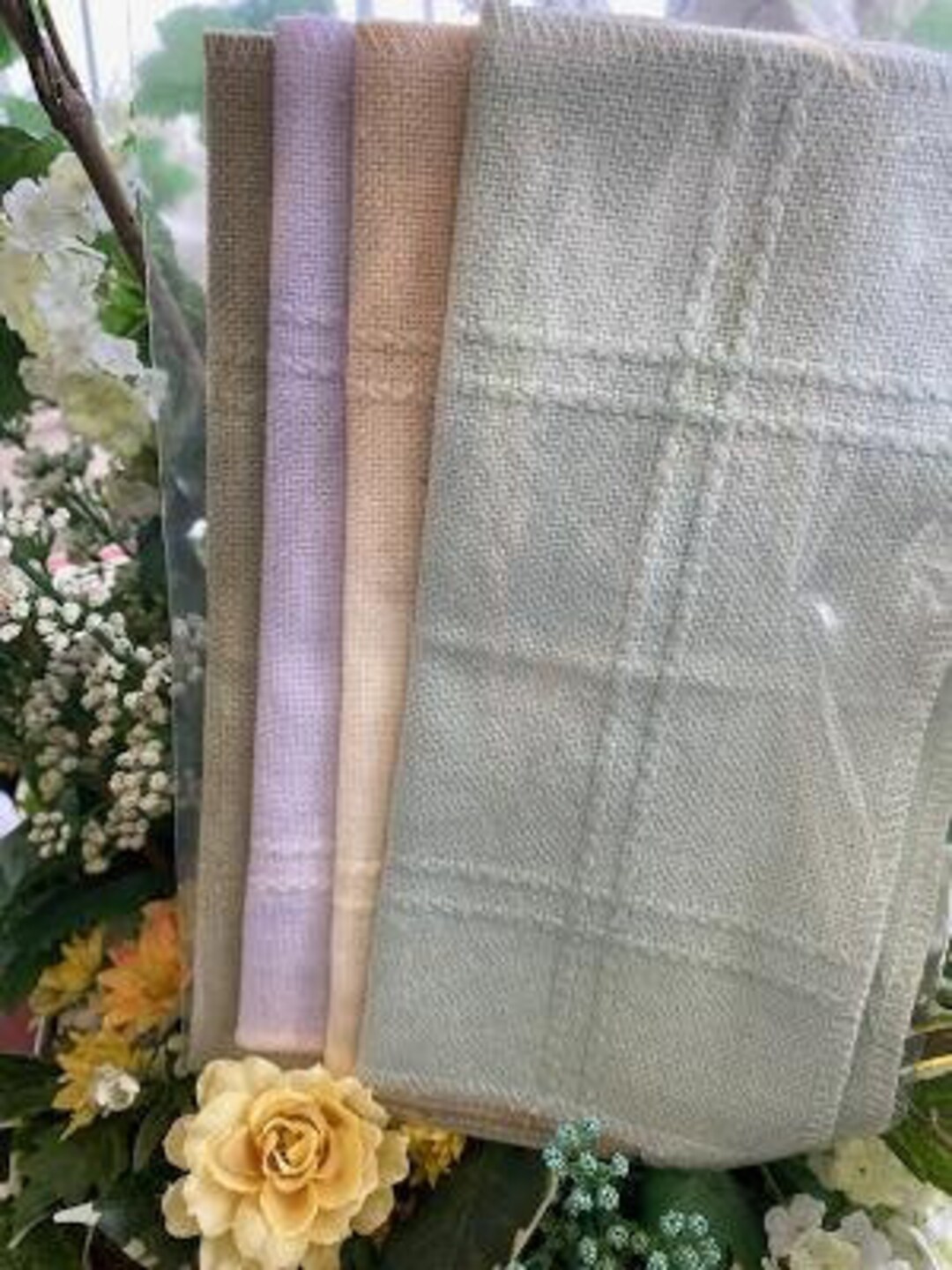 Anne Cloth 18 Count Hand-dyed Square Cuts - Set of 4 - Etsy