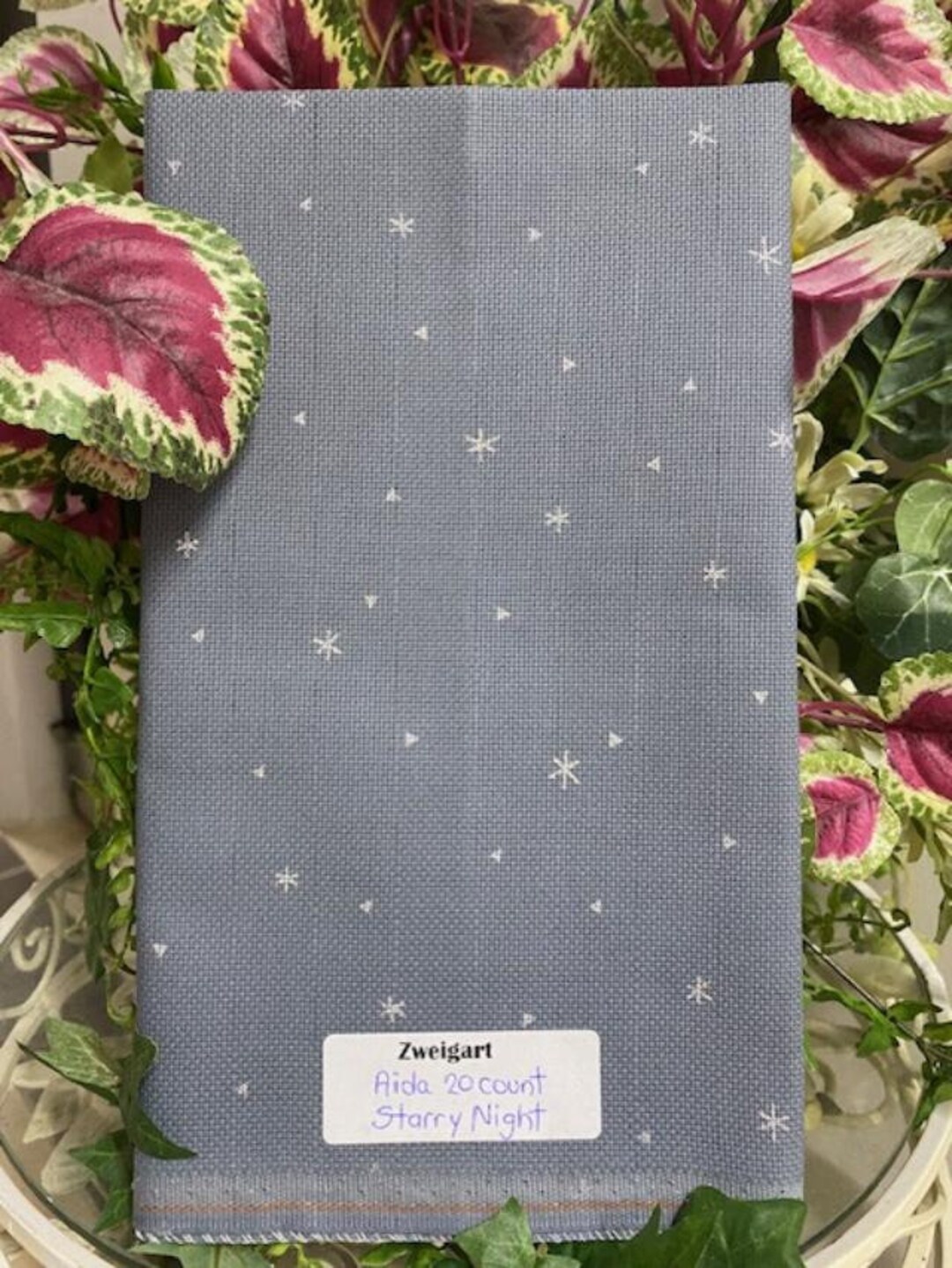 Aida Cloth 20 Count Starry Night - Charcoal - Etsy
