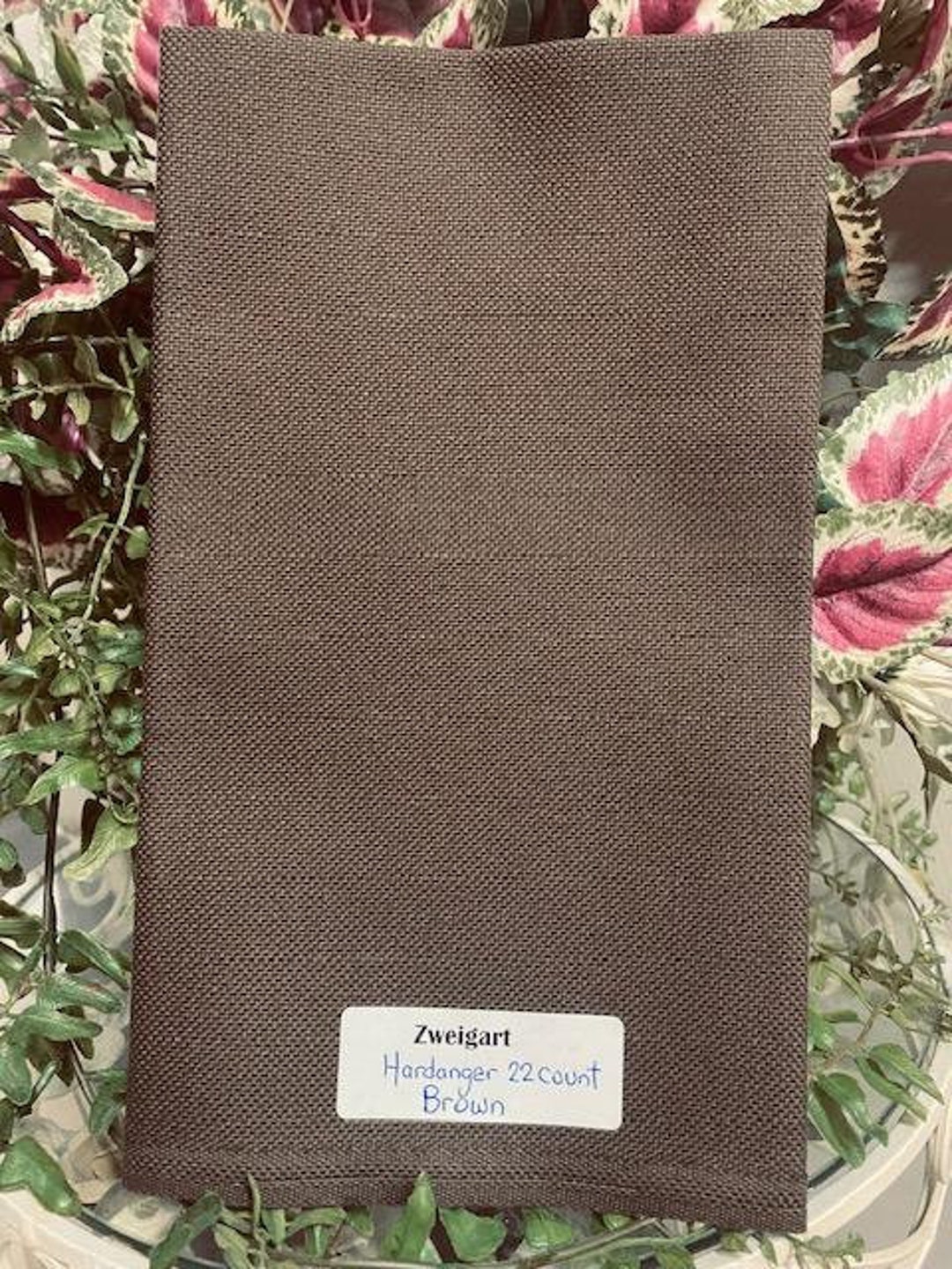 Hardanger / Aida 22 Count Brown - Etsy