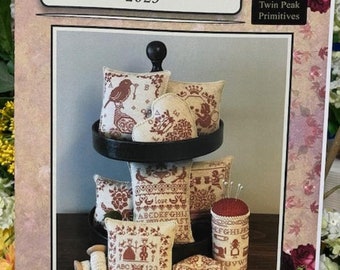 Twin Peak Primitives RED SMALLS 2023 Cross Stitch Pattern New Cross ...