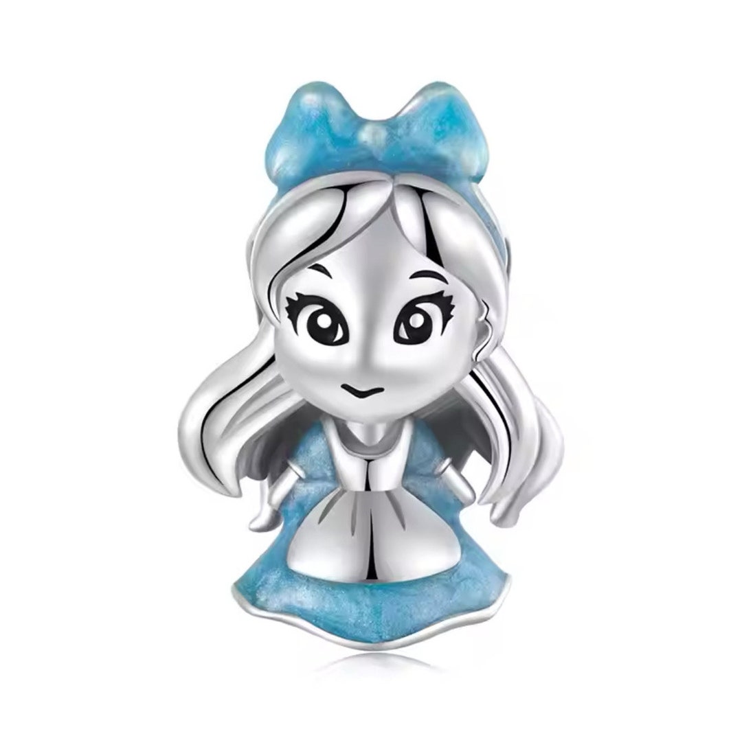 New Princess Snow White Charm, 925 Sterling Silver Charm for Bracelets ...