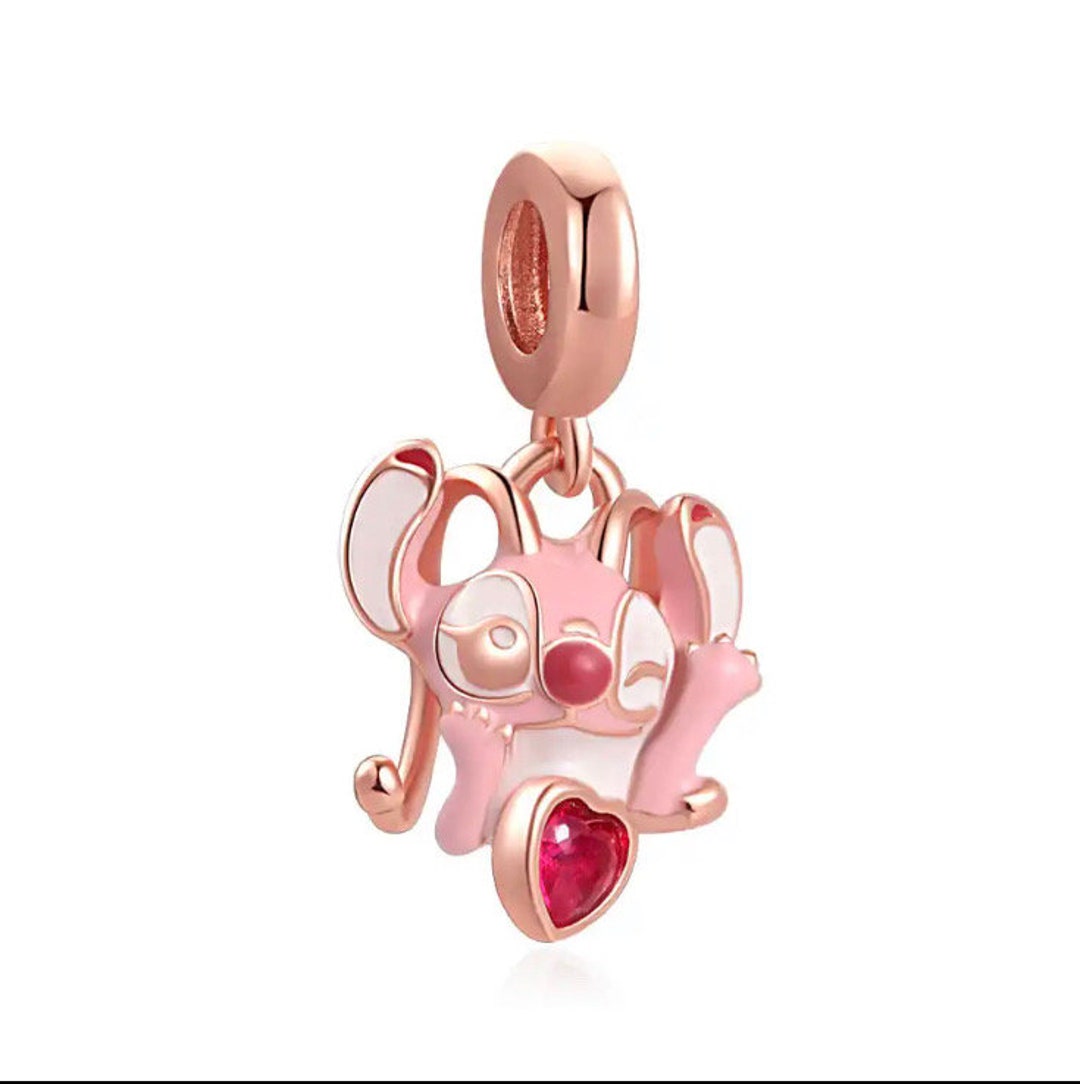 New Disney Lilo and Stitch Charm for European Bracelets, Necklace ...