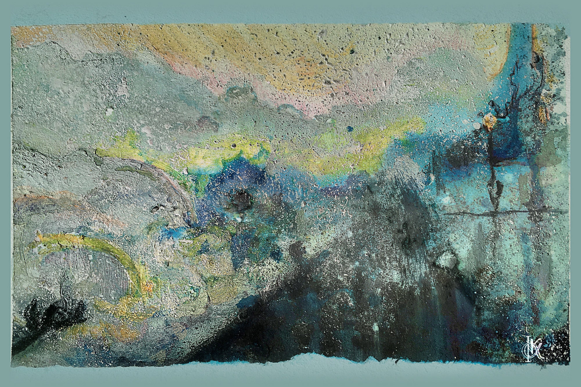 Abstract Art Postcards Set of 10 - Etsy