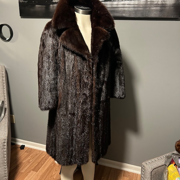 Vintage Mink Coat - Etsy