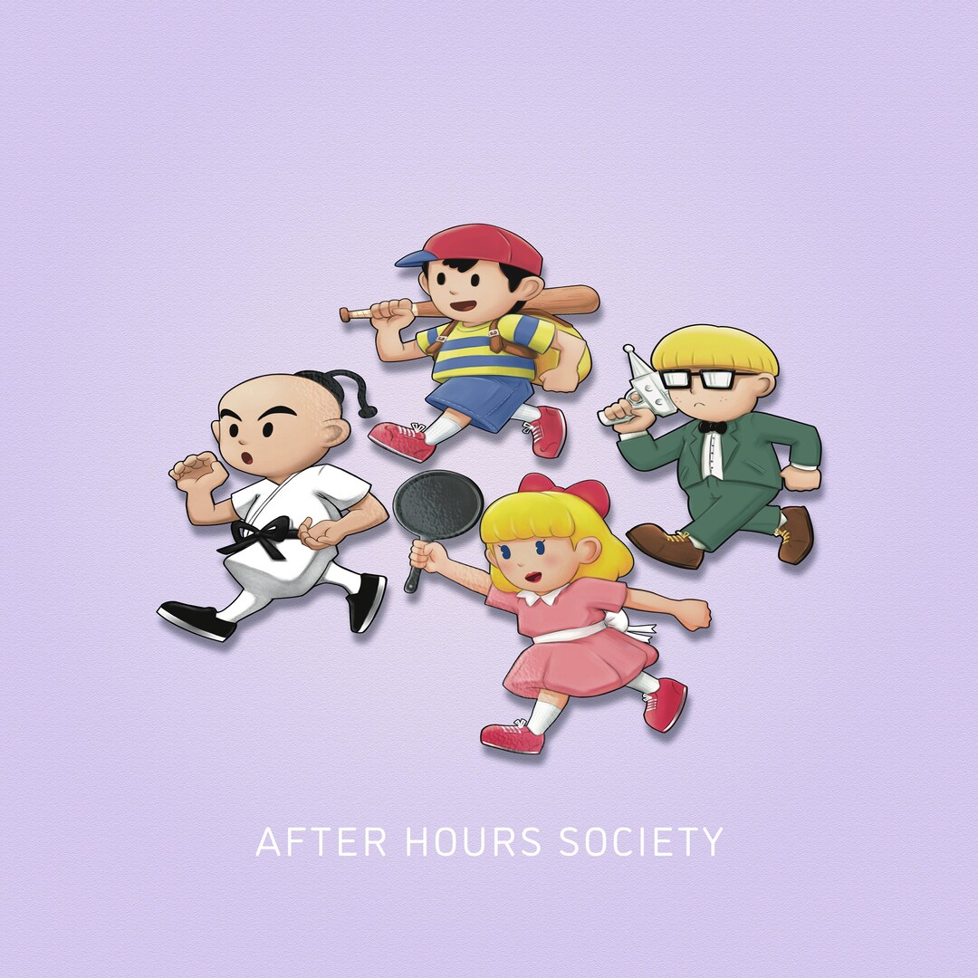 Ness Earthbound/mother 2 Video Game Waterproof Vinyl Sticker Car Decal ...