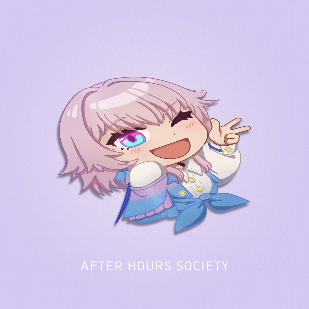 Chibi March 7th Sticker - Honkai Star Rail - Waterproof Vinyl Car Decal ...