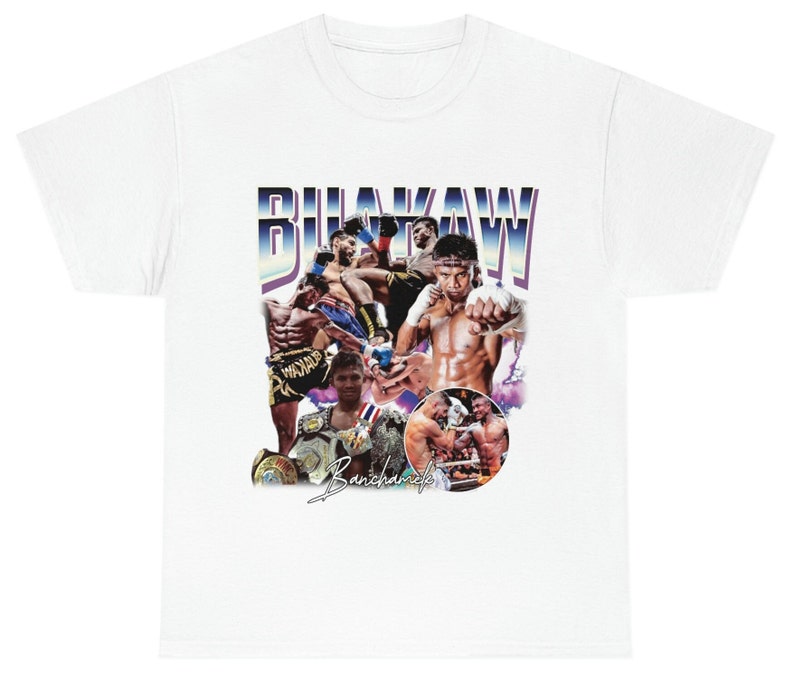 Buakaw Muay Thai Boxer 90's Retro Champions Graphic Vintage Gift Sport ...