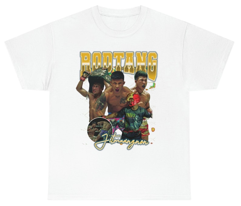 Rodtang Muay Thai Boxer 90's Retro Champions Graphic - Etsy