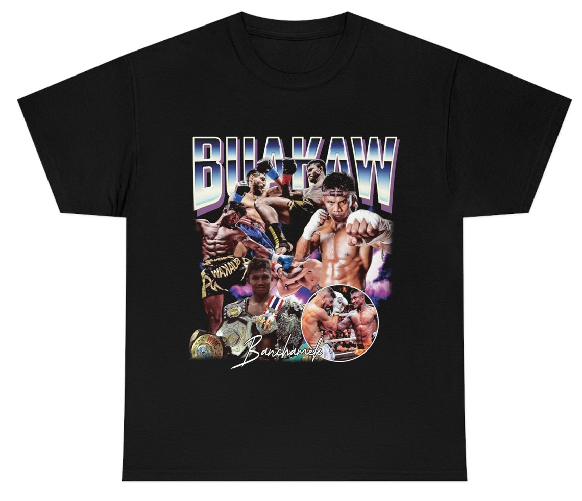 Buakaw Muay Thai Boxer 90's Retro Champions Graphic Vintage Gift Sport ...