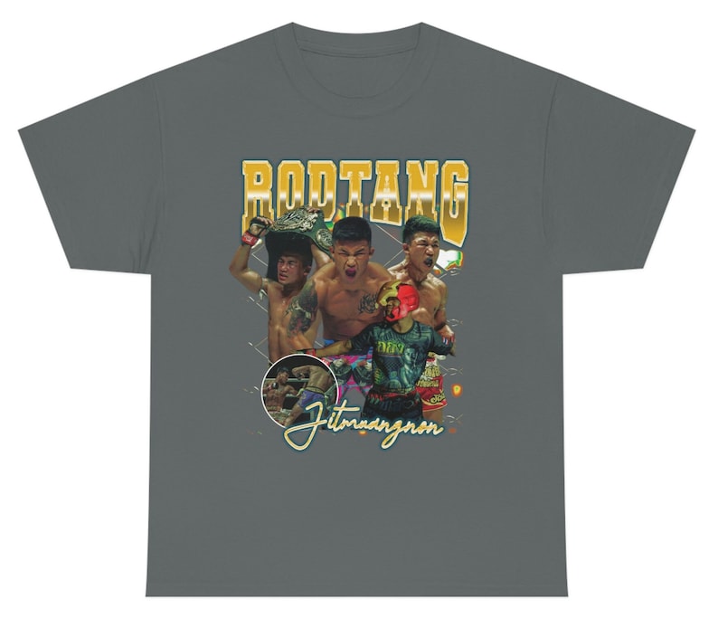 Rodtang Muay Thai Boxer 90's Retro Champions Graphic - Etsy