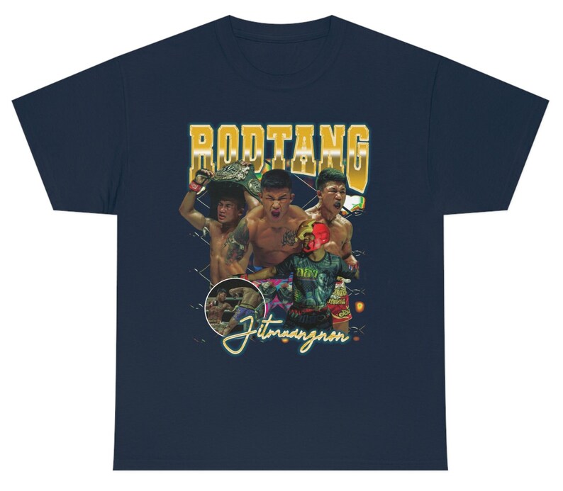Rodtang Muay Thai Boxer 90's Retro Champions Graphic - Etsy