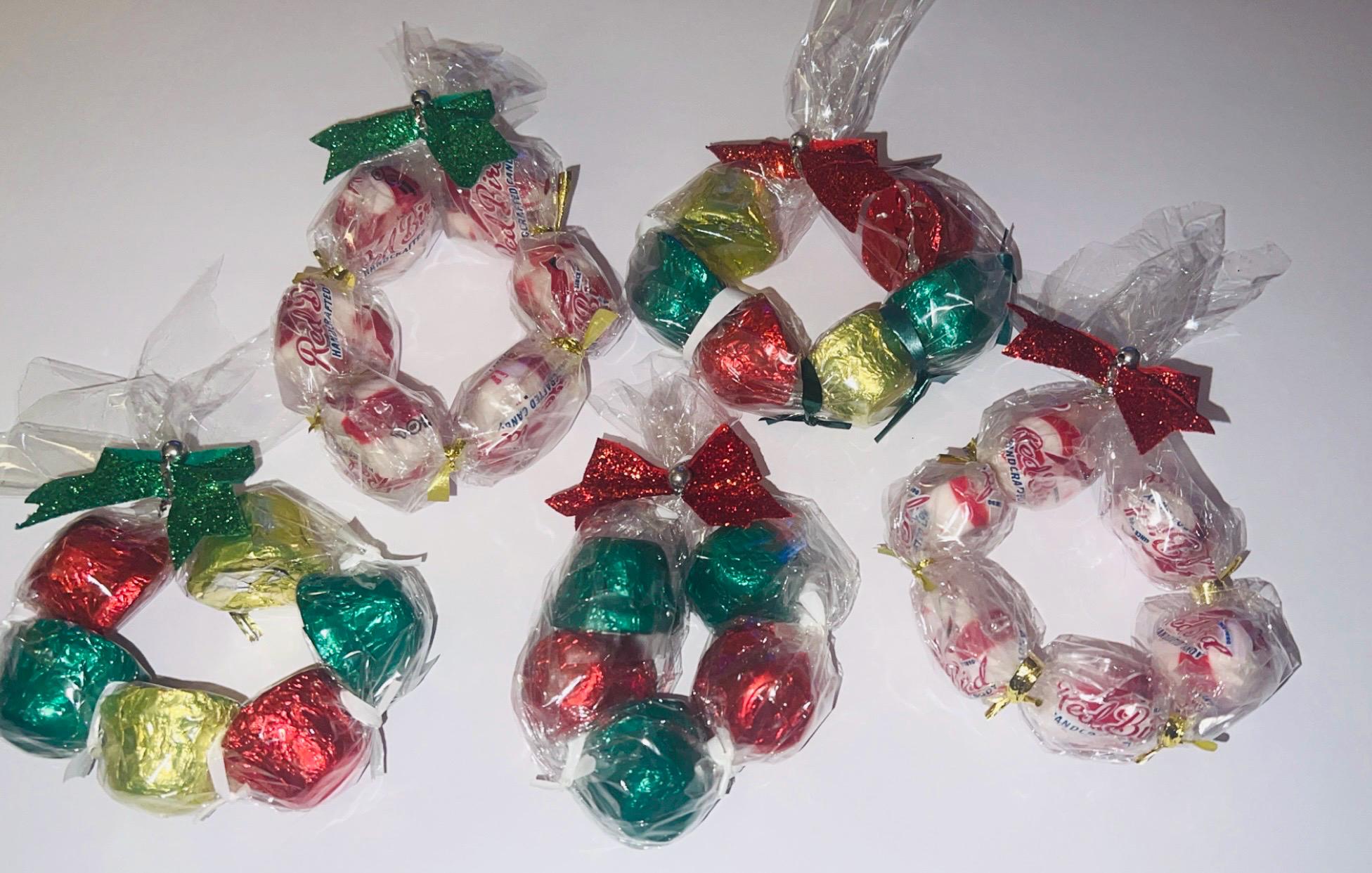 Mini Candy Wreath - Etsy