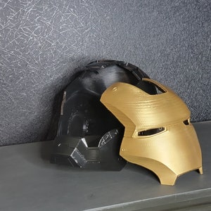 3d Printed Iron Man Helmet - Etsy