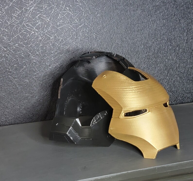 3d Printed Iron Man Helmet - Etsy