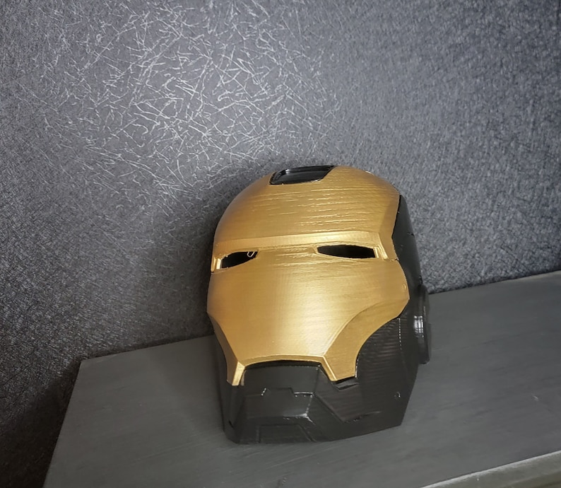 3d Printed Iron Man Helmet - Etsy
