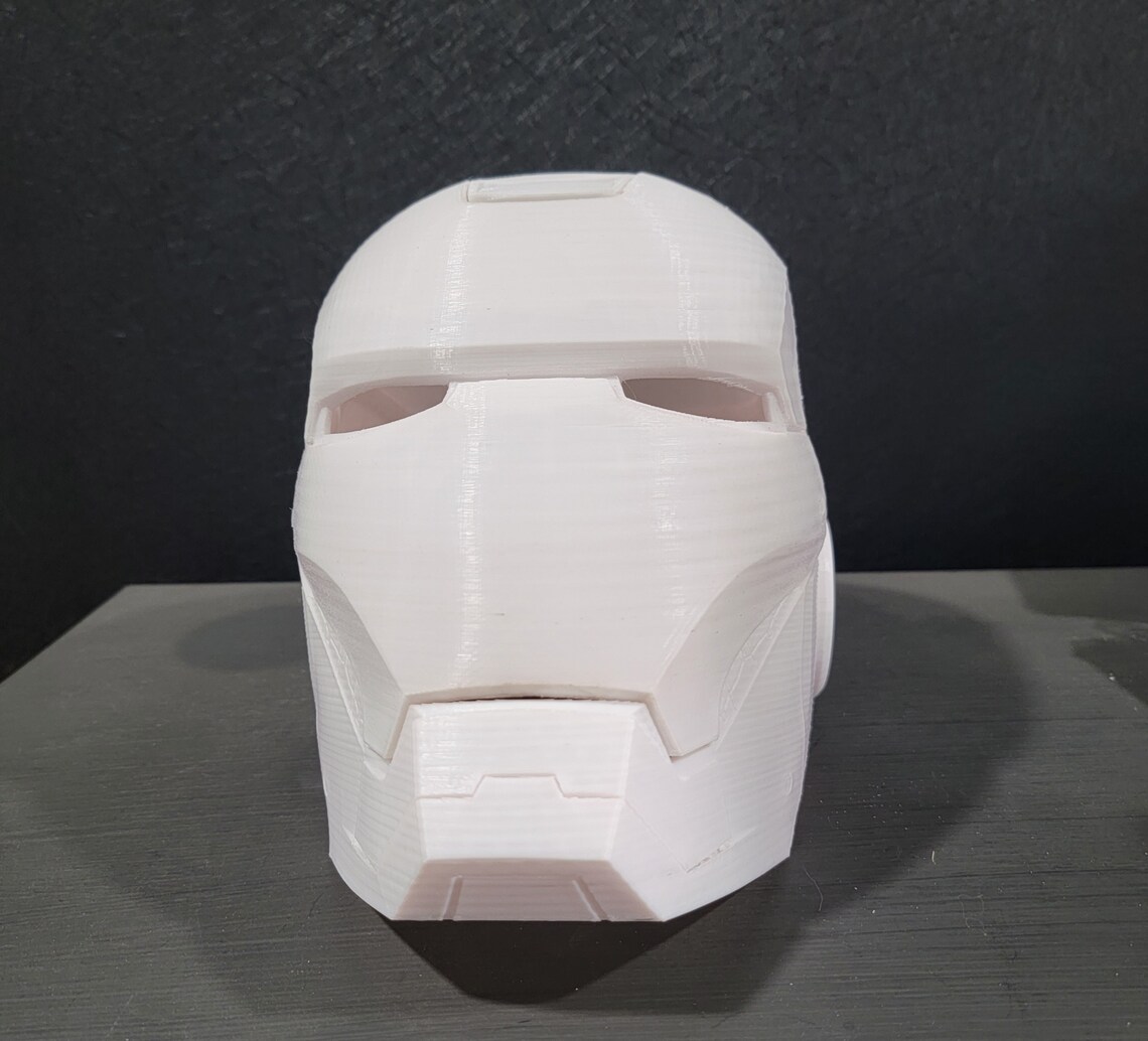 3d Printed Iron Man Helmet - Etsy