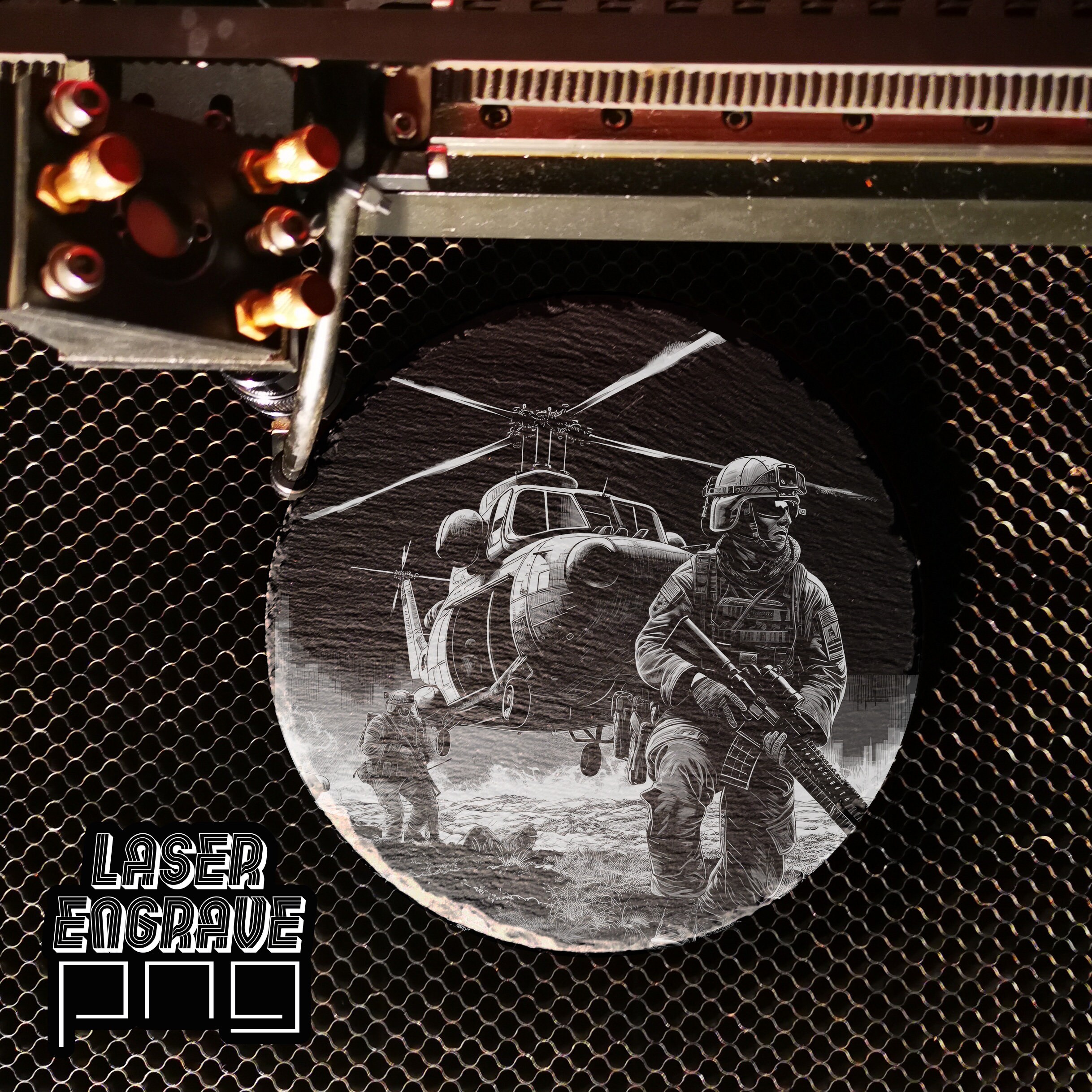 US Army PNG - Lightburn Engraving File - Glowforge Digital - Army Gift ...