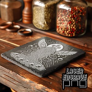 Flying Spaghetti Monster | Slate Coaster PNG | Laser Engrave PNG | Co2 ...