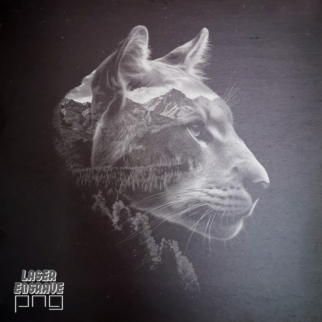 Laser Engrave PNG | Glowforge Ready | Lightburn Digital | Slate ...