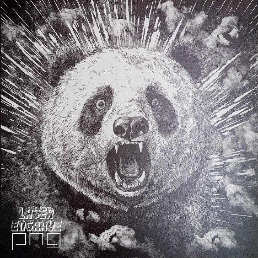 Slate Laser Engraving File Downloadable PNG Lightburn Glowforge Raging ...