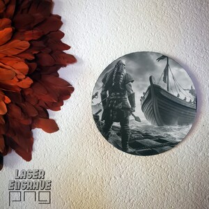 Viking - Laser Ready PNG | Lightburn | Glowforge | Engraving File ...