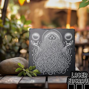 Flying Spaghetti Monster | Slate Coaster PNG | Laser Engrave PNG | Co2 ...