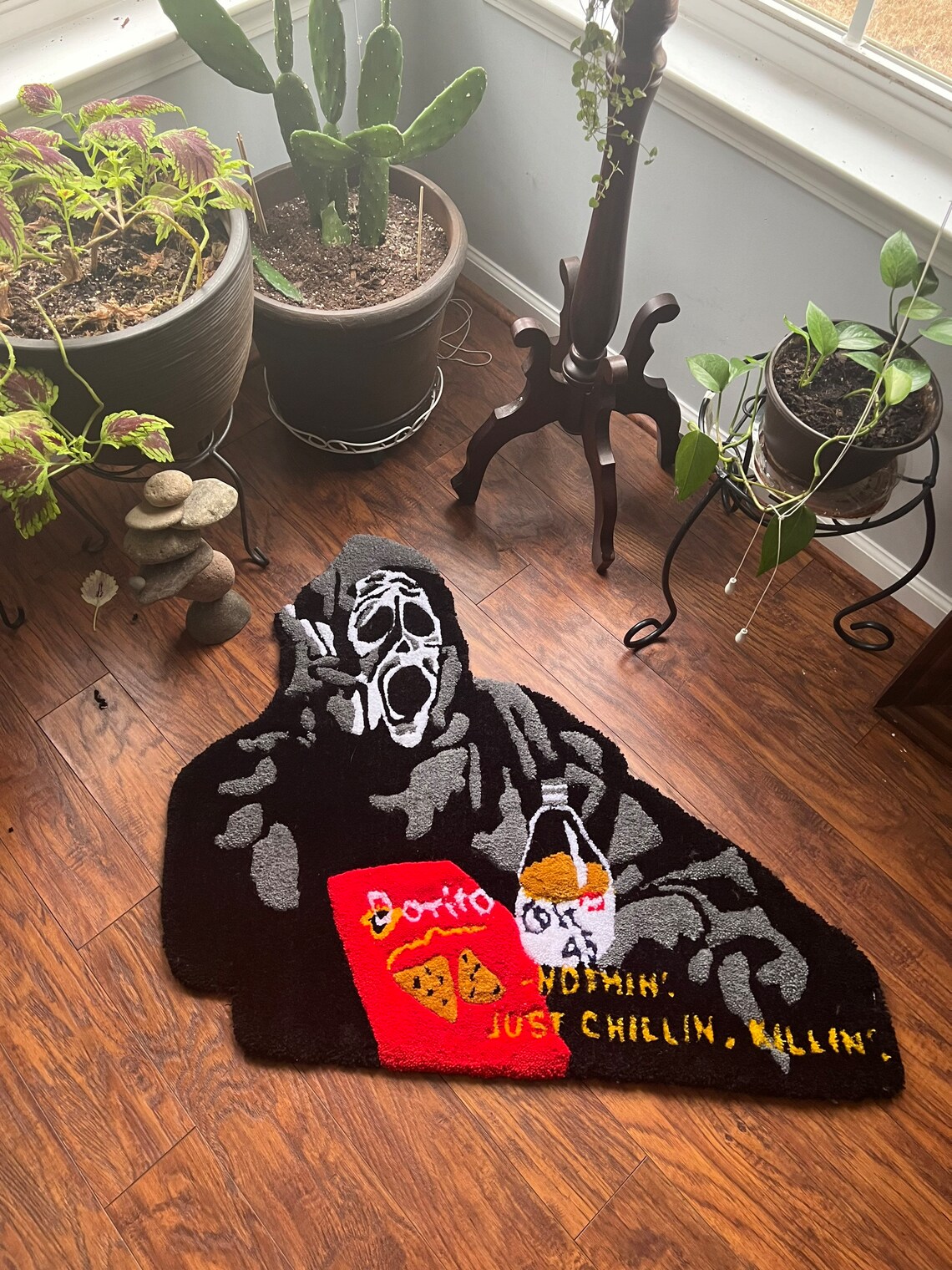 Custom Tufted Scream Rug - Etsy