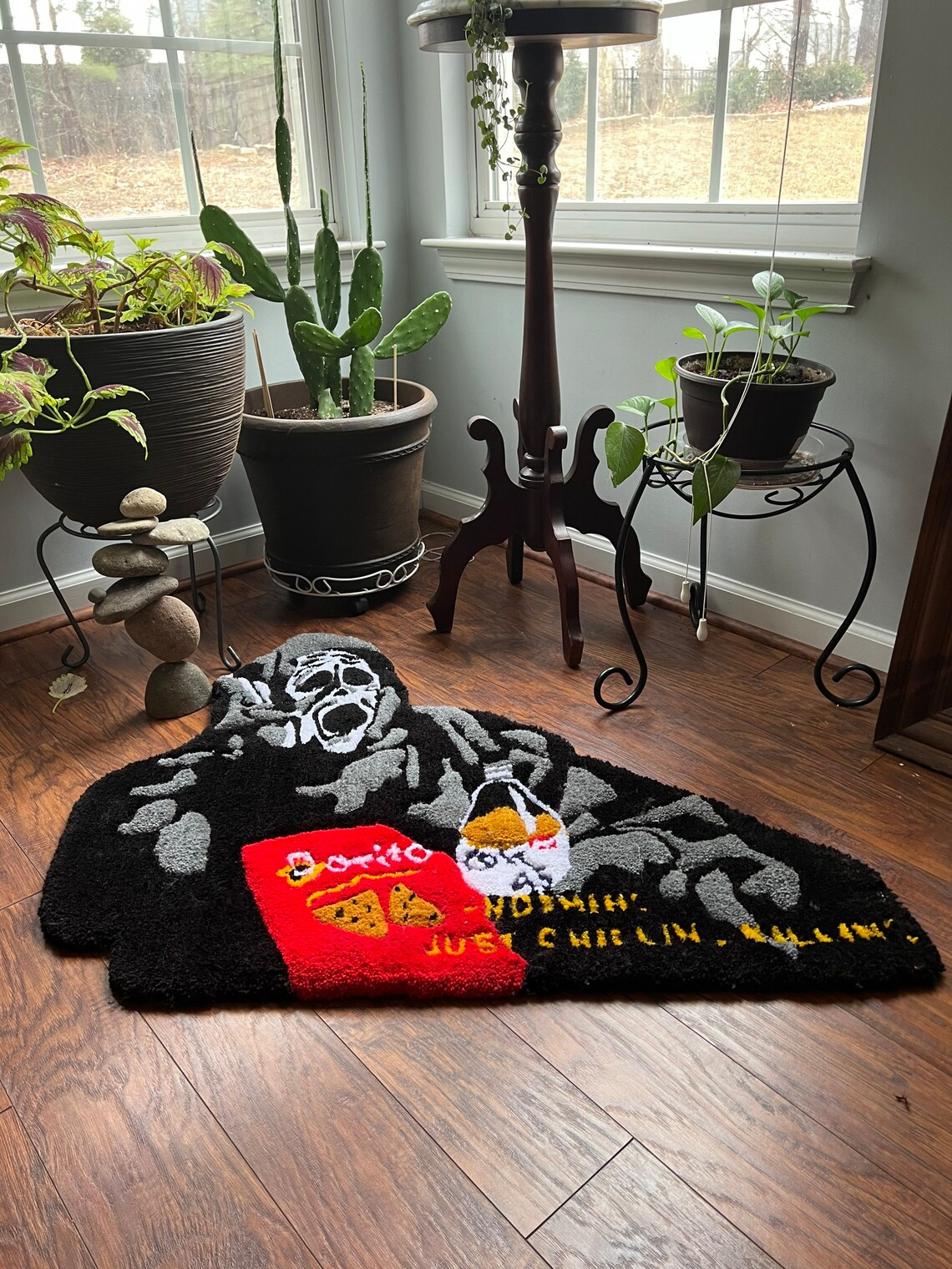 Custom Tufted Scream Rug - Etsy
