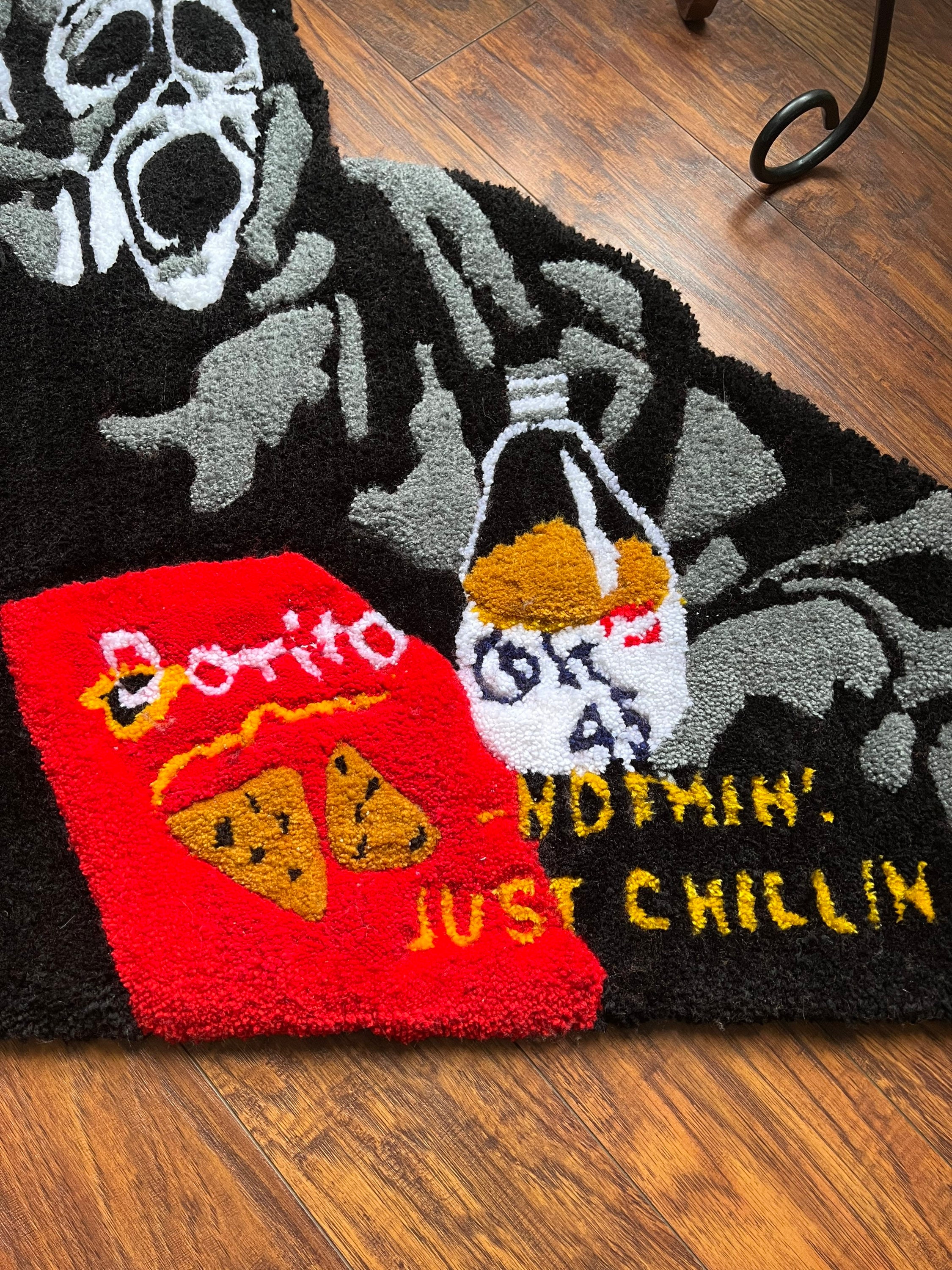 Custom Tufted Scream Rug - Etsy