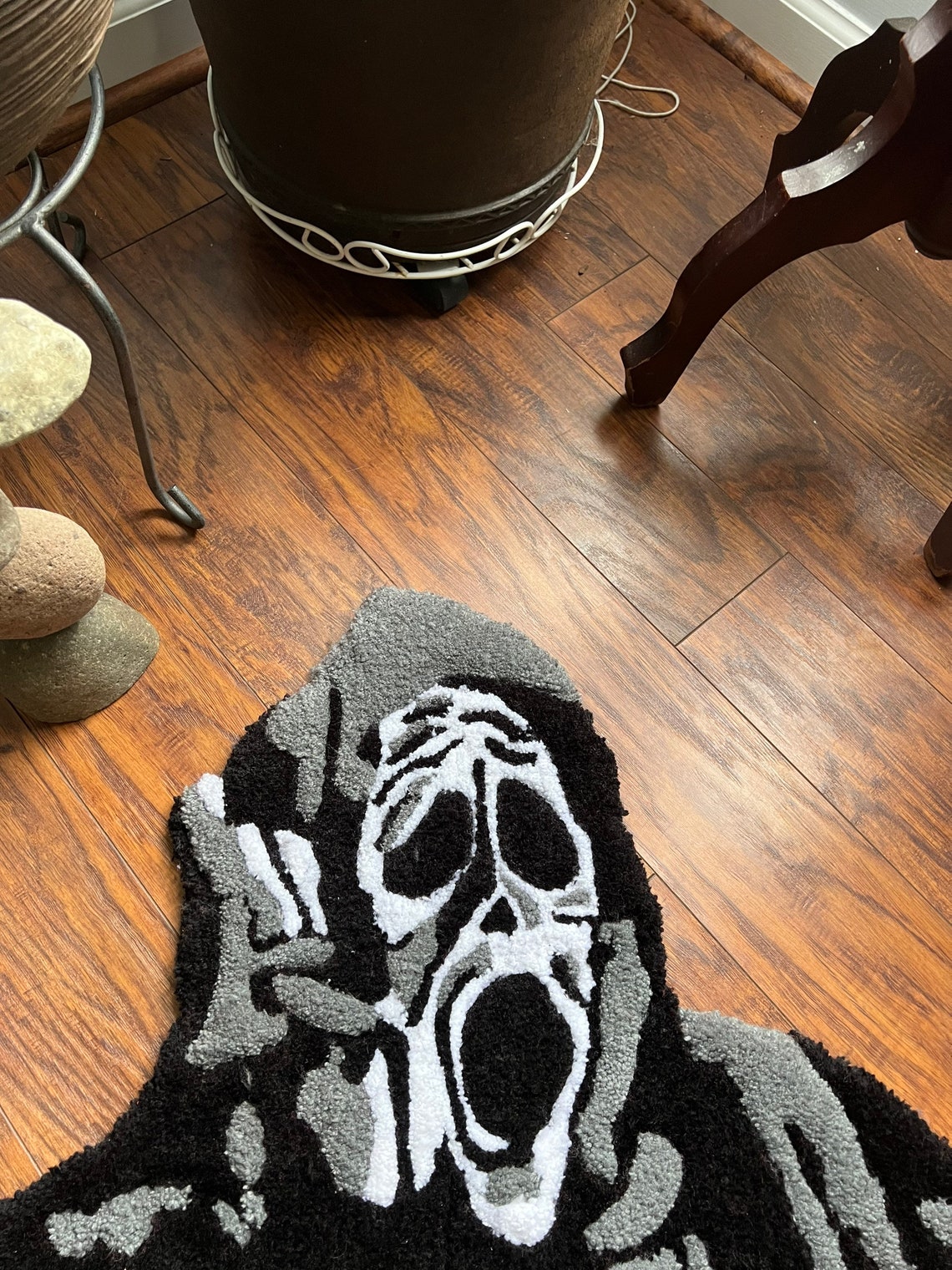 Custom Tufted Scream Rug - Etsy