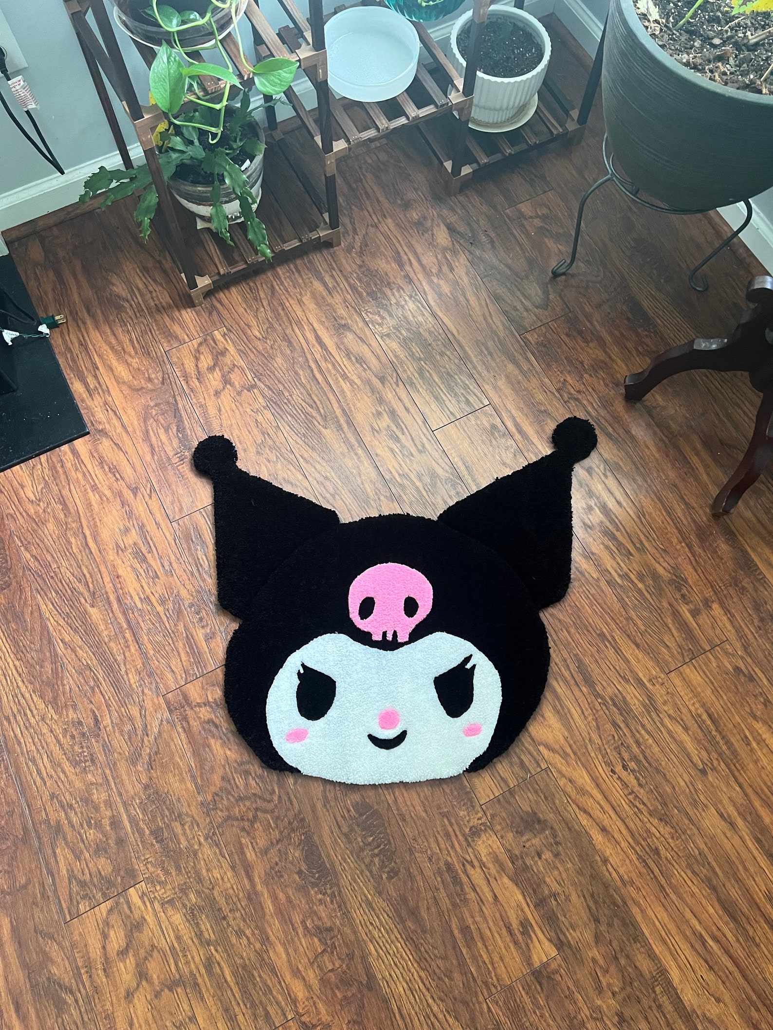 Kuromi Rug - Etsy