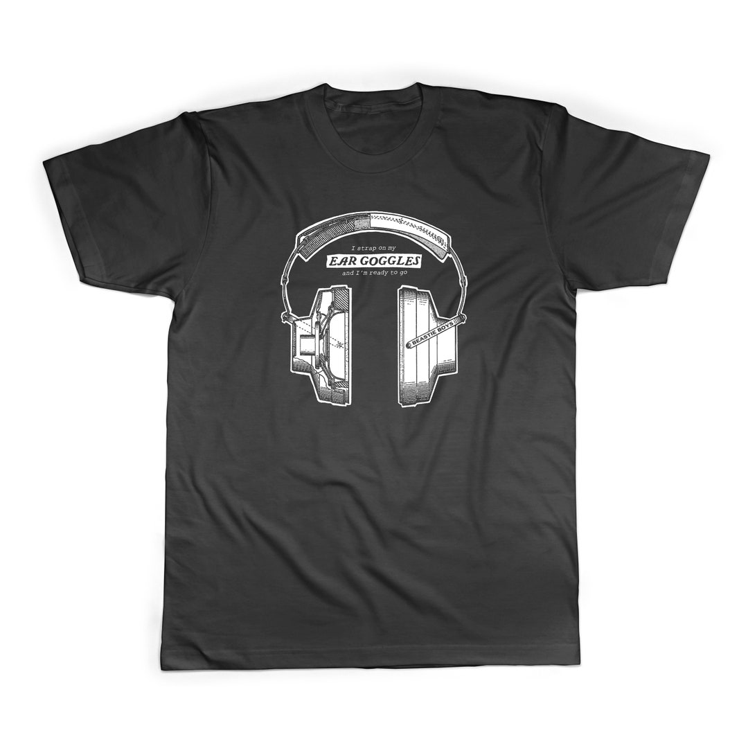 Beastie Boys T-shirt: Ear Goggles 'sure Shot' Design - Etsy