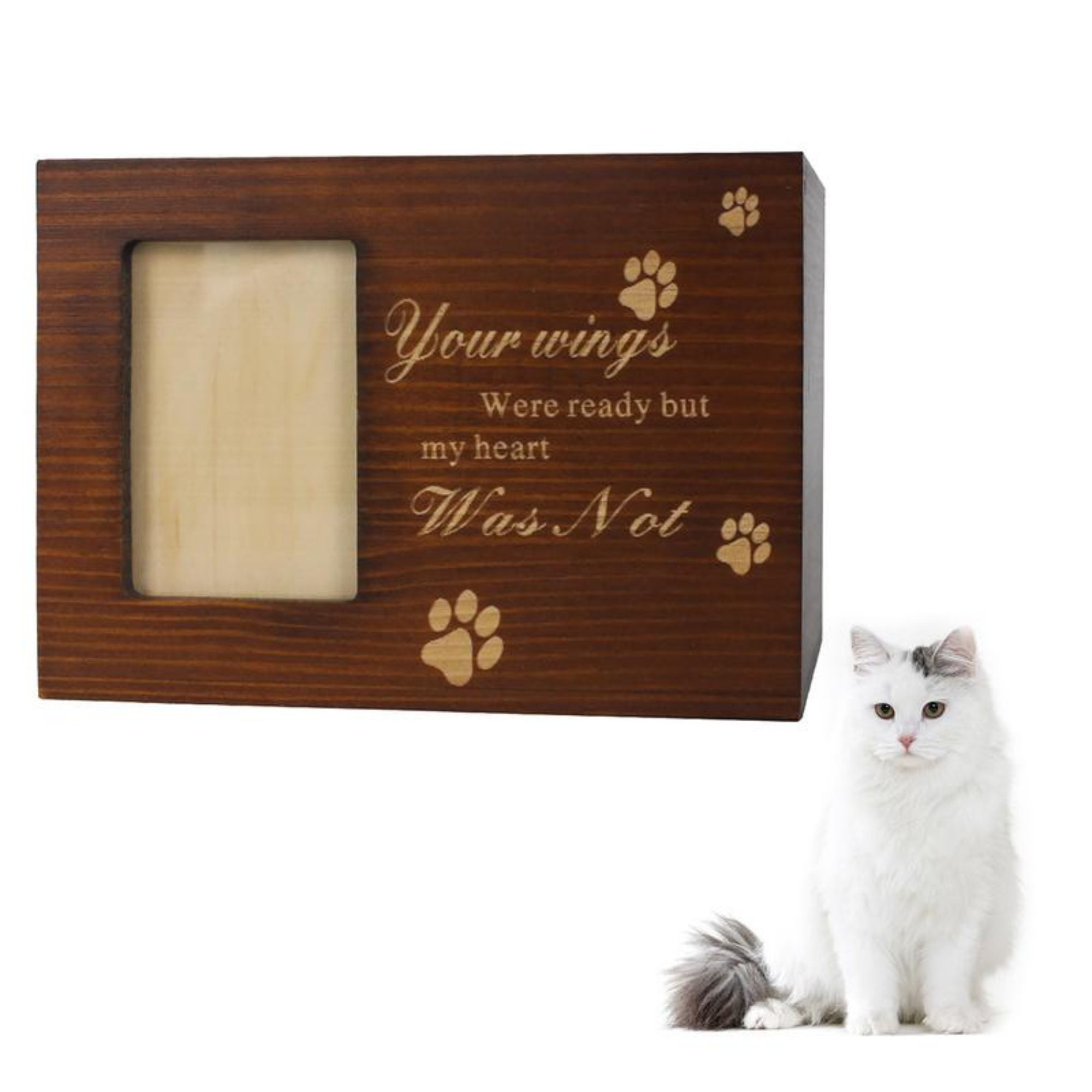 Personalized Pet Coffin | Fetchsmart Handmade Memorial Ash Box Casket ...
