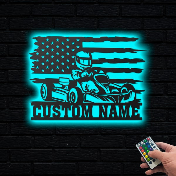 Kart Racing Sign - Etsy