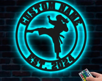 Personalized Karate Sign - Etsy