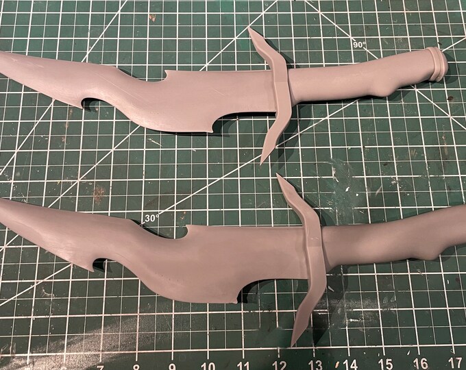 Curved Fantasy Dagger OBJ - Etsy