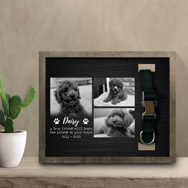 Custom Dog Frame Black - Etsy