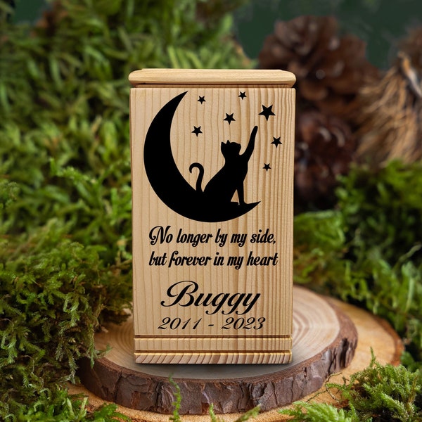 Cat Ashes Box Urn - Etsy
