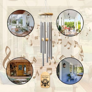 Personalized Motorcycle Memorial Wind Chime: Riding With Angels Tribute ...