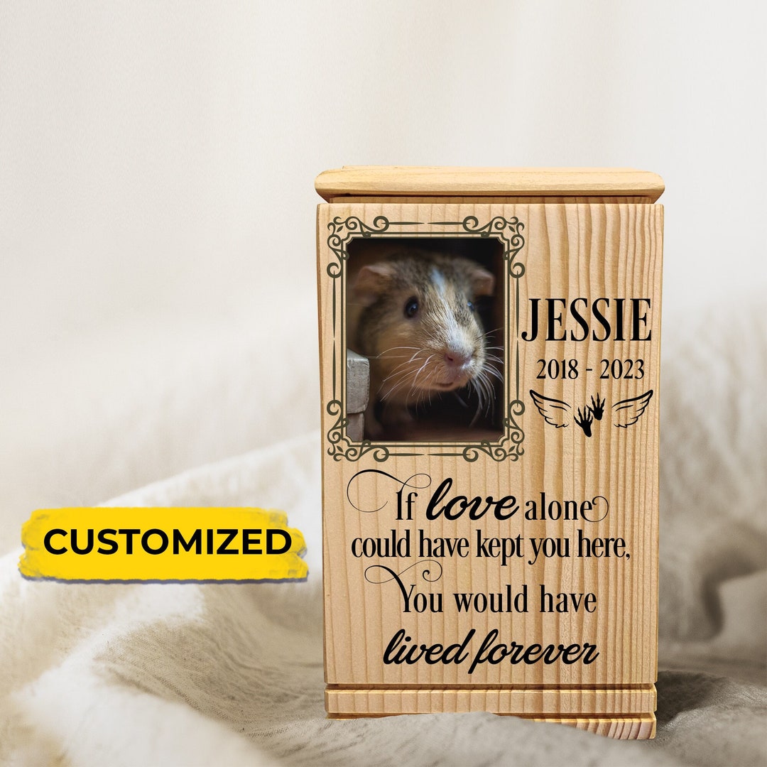 Personalized Hamster Photo, Guinea Pig Rat Gerbil Chinchilla Memorial ...