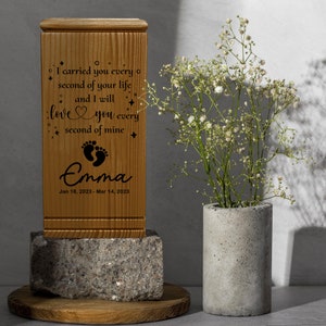 Personalized Urn for Child Ashes, Baby Loss, Infant Loss Gift, Child ...