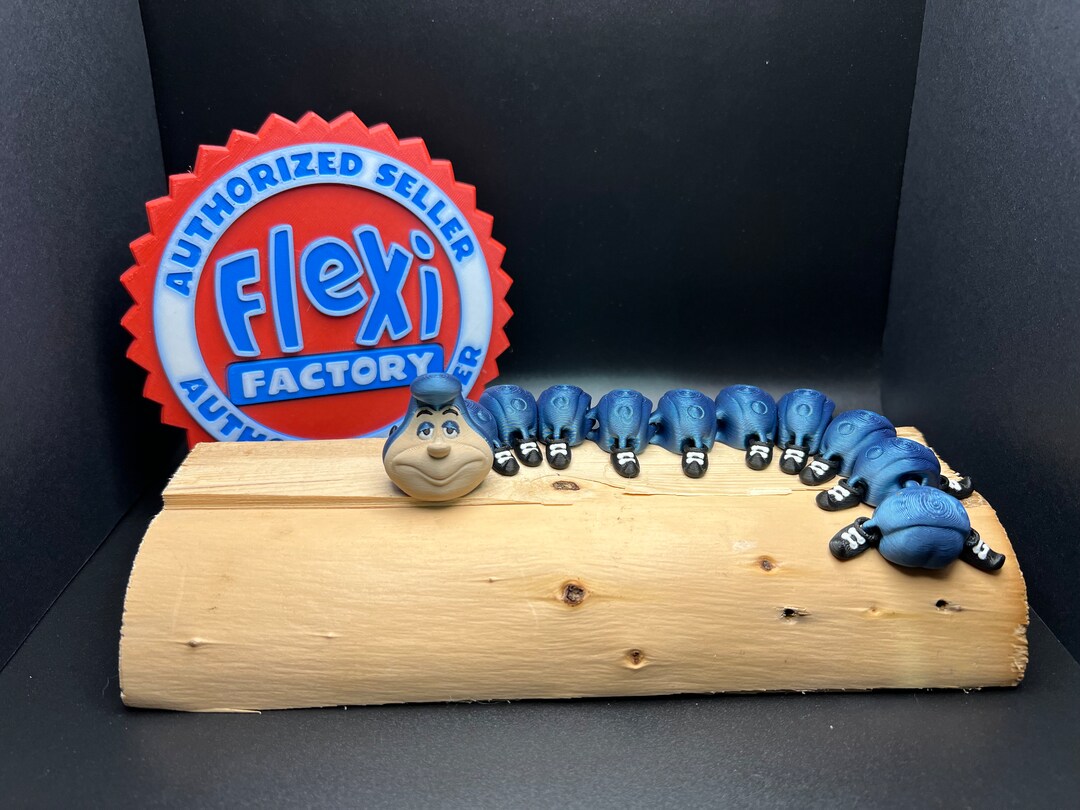 Flexi Factory Caterpillar! Now Available in Multicolor Prints!!! - Etsy