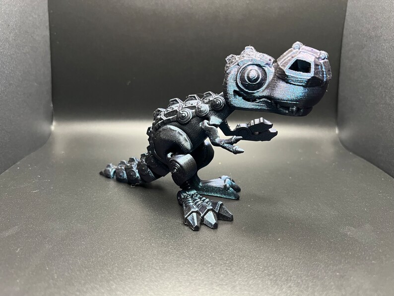 Flexi Factory Cyborg T-rex! Now Available in Multicolor! - Etsy