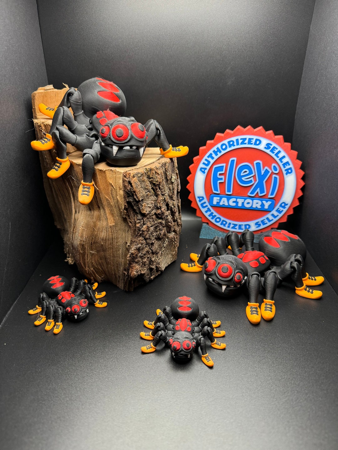 Flexi Factory Spider! - Etsy