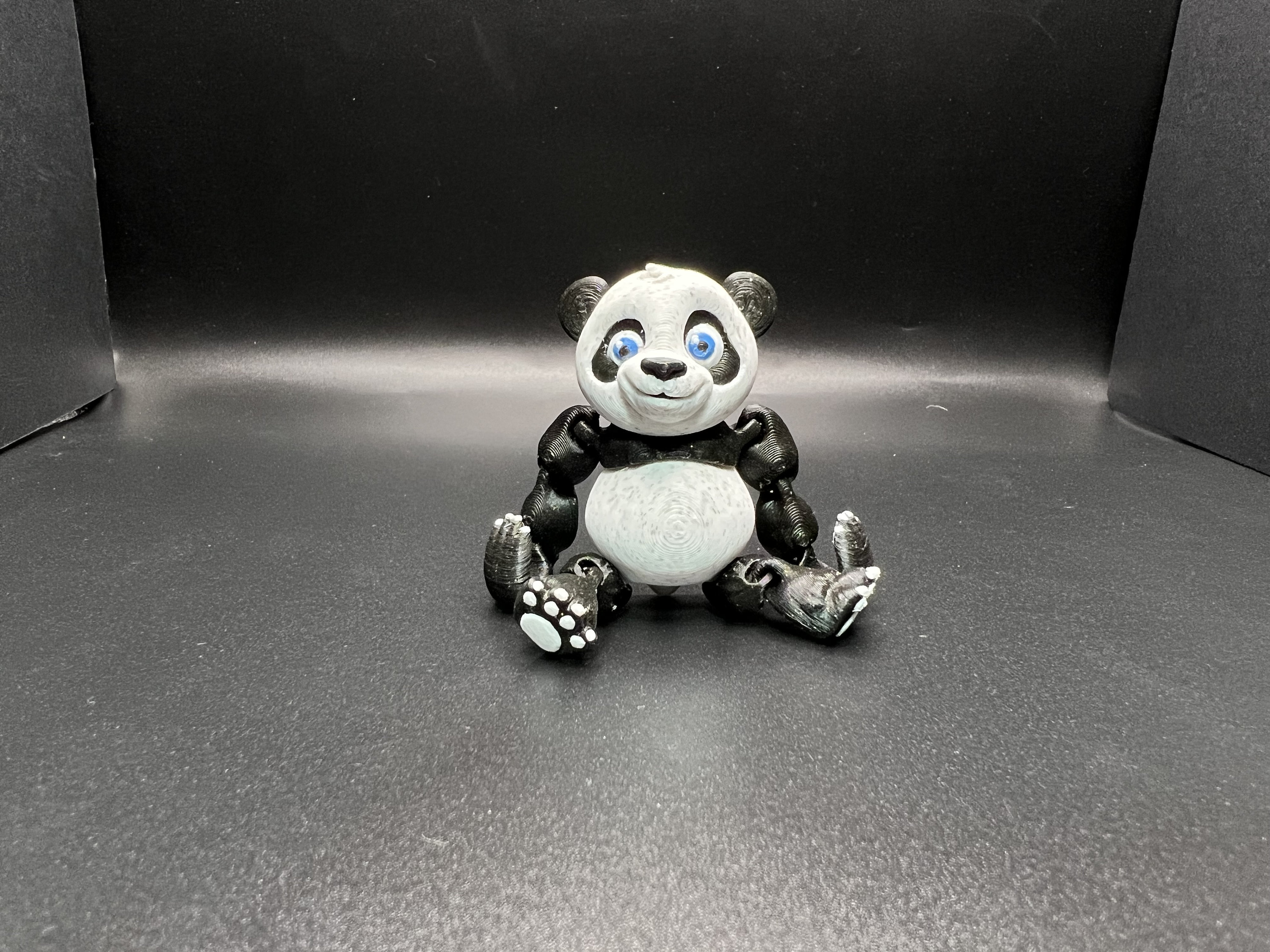 Flexi Factory Panda! Also Available Display Stand! - Etsy