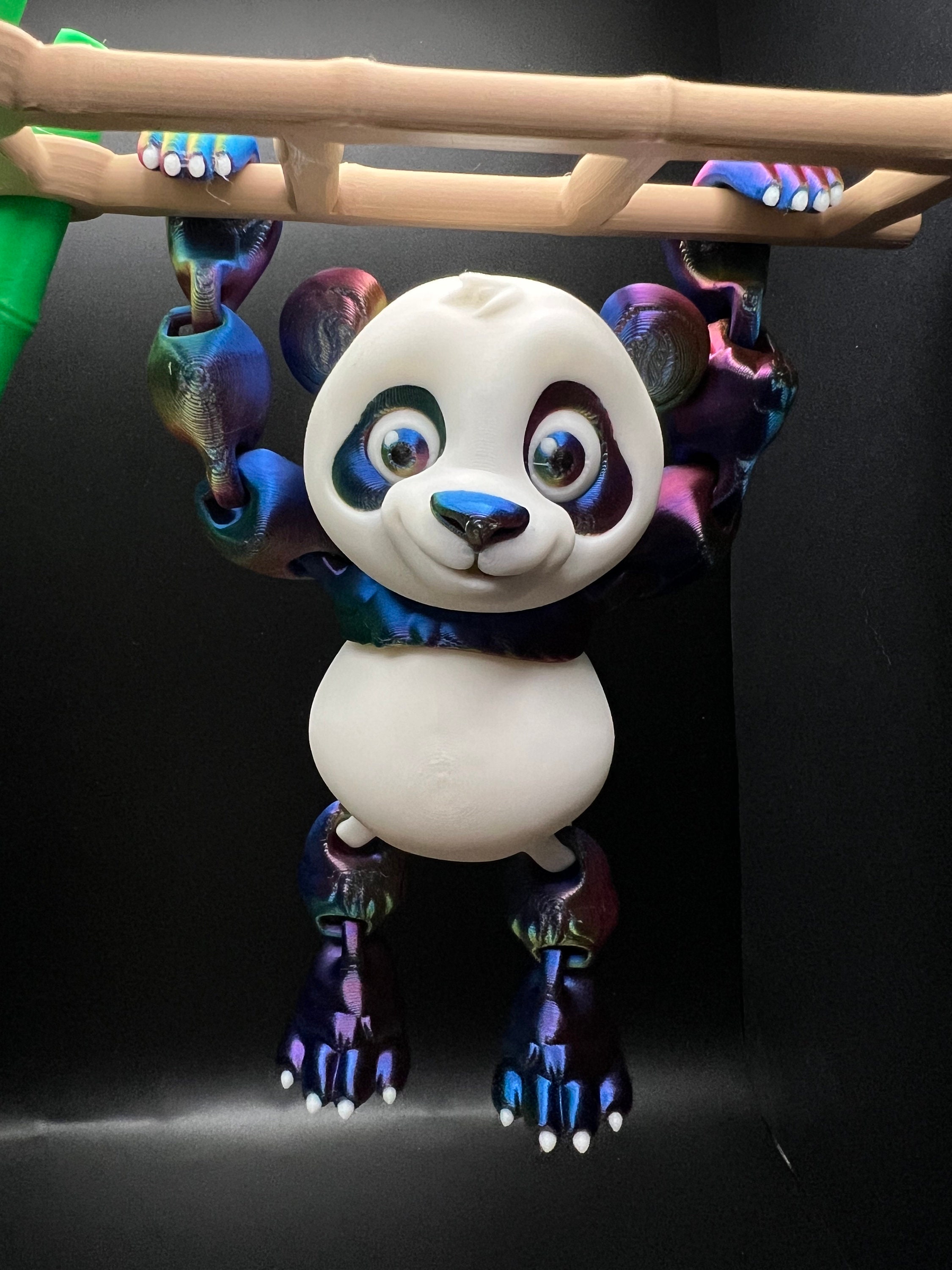 Flexi Factory Panda! Also Available Display Stand! - Etsy