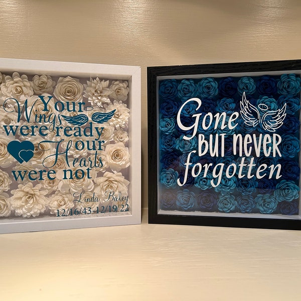 Shadow Box Memorial - Etsy